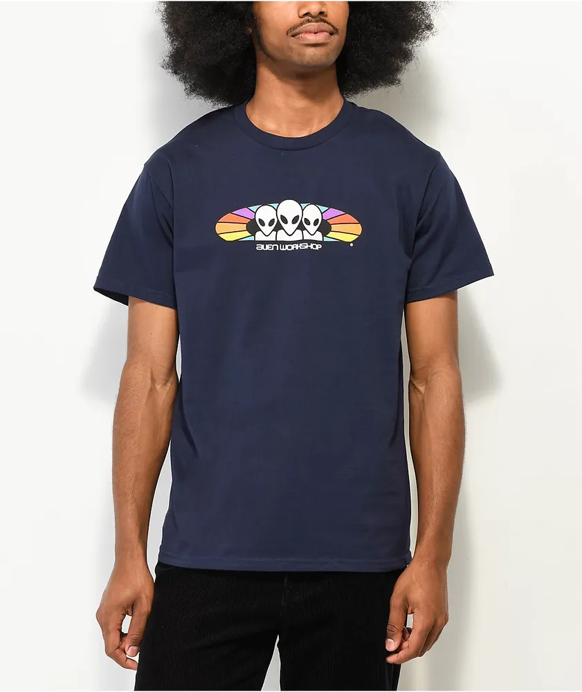 Alien Workshop Spectrum Navy T-Shirt | Hamilton Place