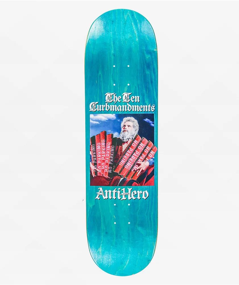 Anti-Hero Ten Curbmandments 8.5" Skateboard Deck | Hamilton Place