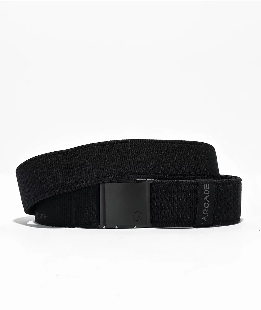 Arcade Atlas 2 Black Web Belt | Hamilton Place