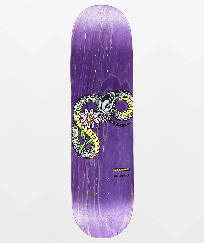 Art Project x Benchwarmers Snake 8.5" Skateboard Deck | Hamilton Place