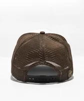 The Artist Collective Artist Collective Cowboy Shit Brown Trucker Hat ...