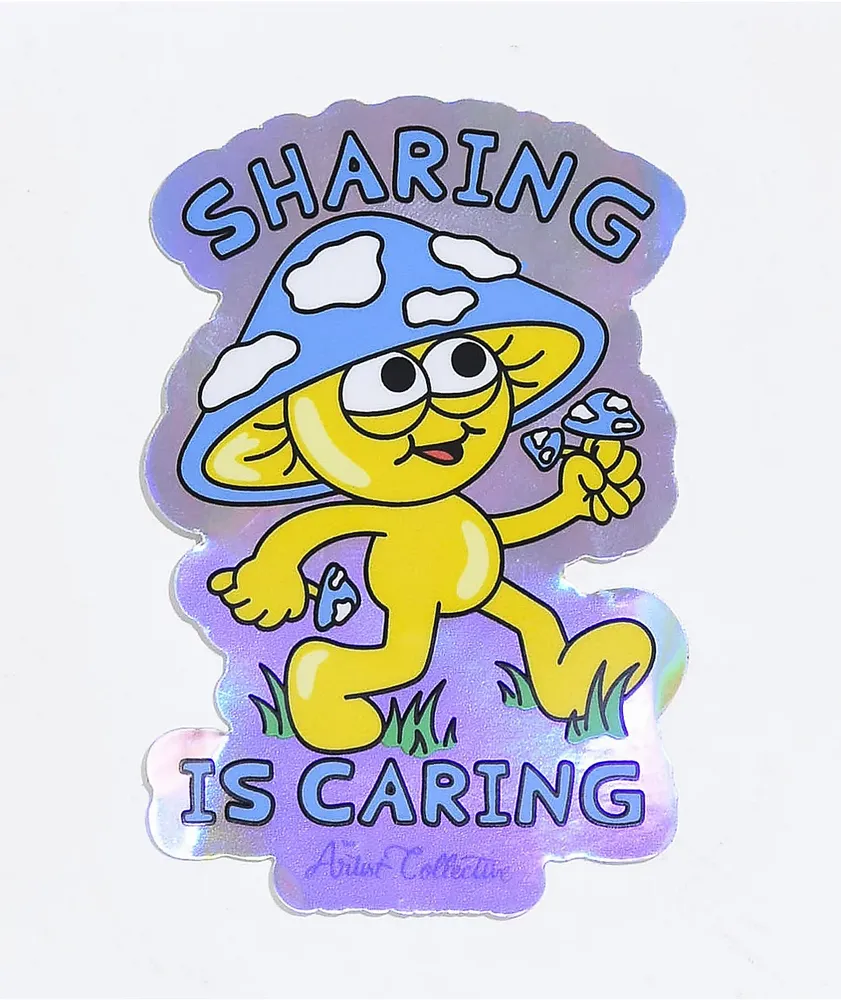 The Artist Collective Artist Collective Sharing Is Caring Sticker ...