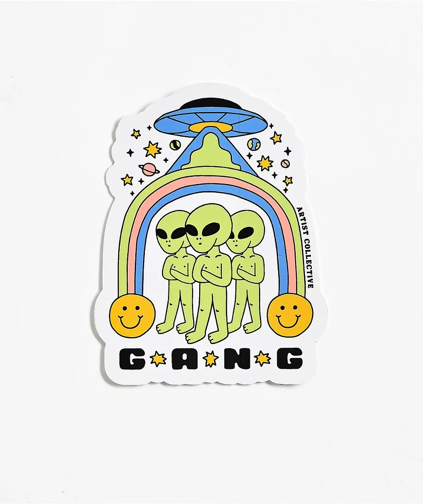 The Artist Collective Artist Collective Terrestrial Gang Sticker ...