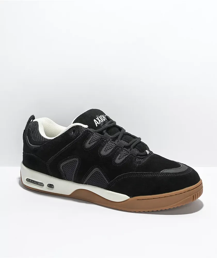 Axion Official Black & Gum Skate Shoes | Arden Fair