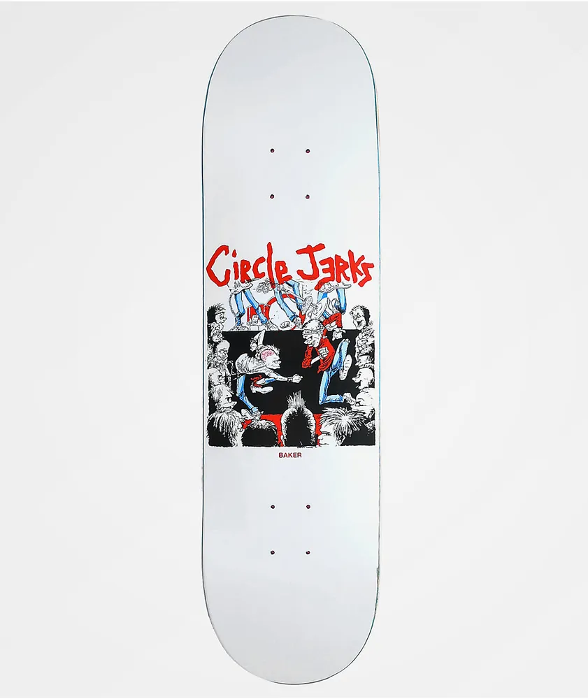 Baker x Circle Jerks T-Funk 8.25" Skateboard Deck | Hamilton Place