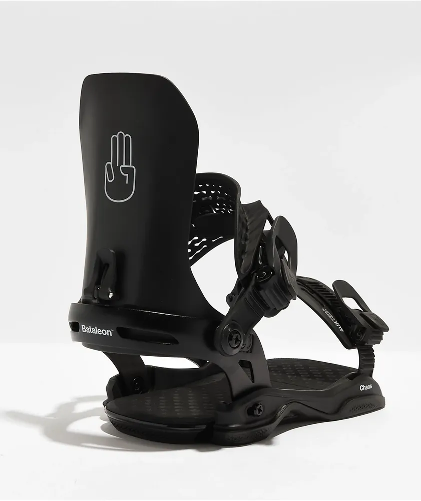 Bataleon Chaos Black Snowboard Bindings | Hamilton Place