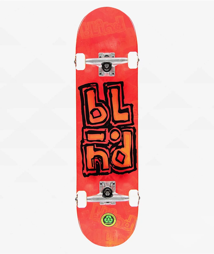 Blind Stacked Stamp 8.0" Skateboard Complete | Hamilton Place