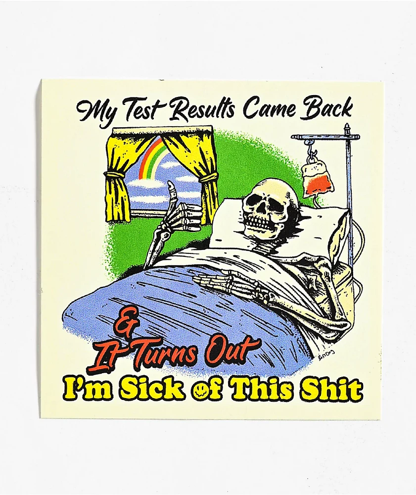 Boss Dog Test Results Sticker | Hamilton Place