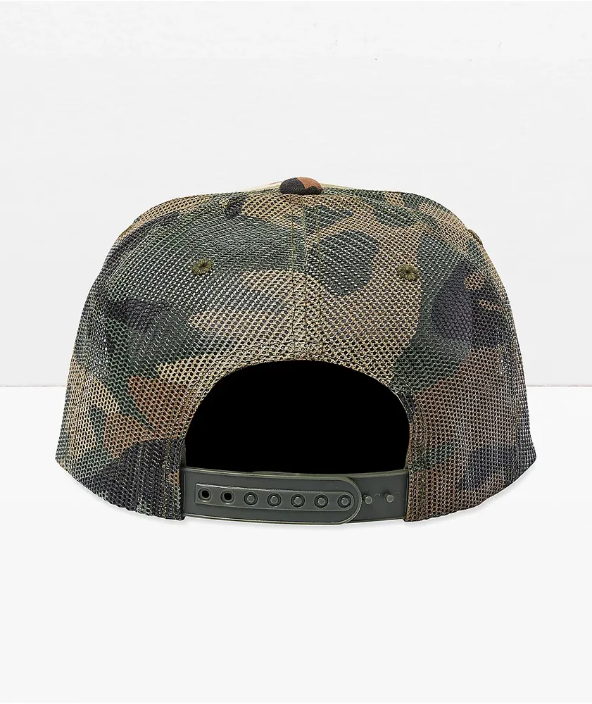 Brixton Palmer Proper MP Camo Surplus Trucker Hat | Mall of America®
