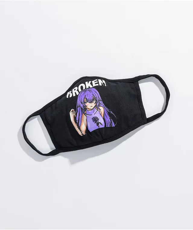 Broken Promises Anime Black Face Mask at Hamilton Place in Chattanooga, TN