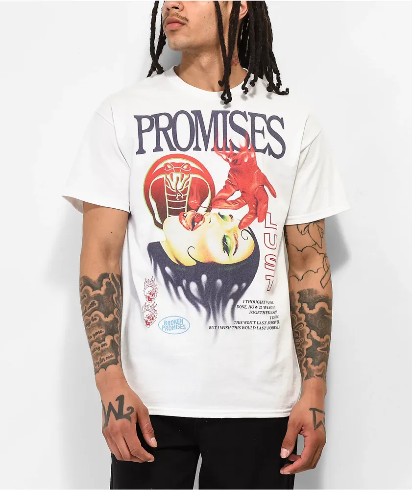 Broken Promises Cherry Bomb White T-Shirt | Mall of America®