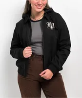Broken Promises Lock Up Black Hooded Work Jacket | CoolSprings Galleria