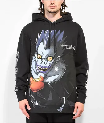 Broken Promises x Death Note Ryuk Line Black Hoodie | Hamilton Place