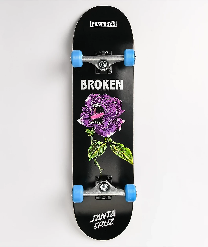 Broken Promises x Santa Cruz Screaming Thornless 8.0" Skateboard ...