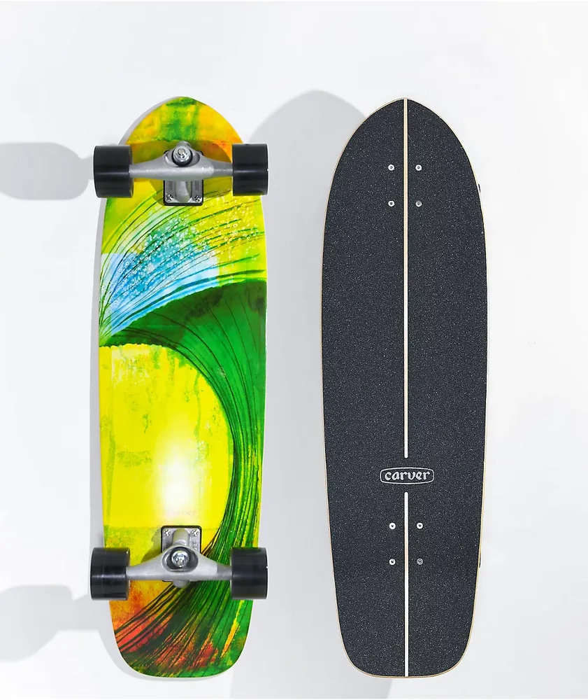 Carver Green Room 33.75" Cruiser Skateboard Complete | Hamilton Place