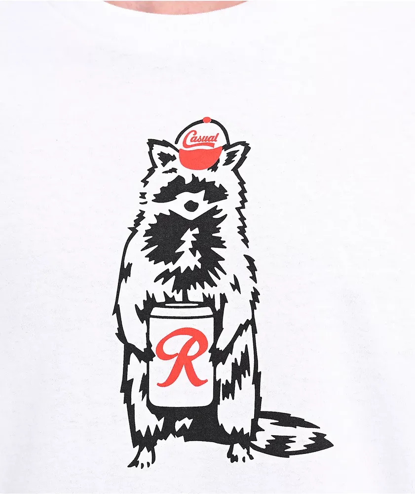 Casual Industrees x Rainier Racoon White T-Shirt | Mall of America®