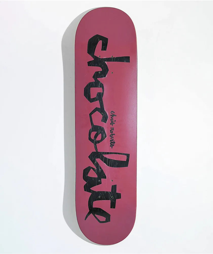 Chocolate Roberts Reflective Chunk 8.25" Skateboard Deck | Liberty Center