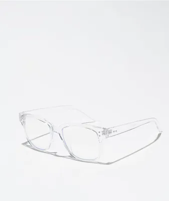 Eyeking Square Frame Clear Blue Light Glasses | Hamilton Place