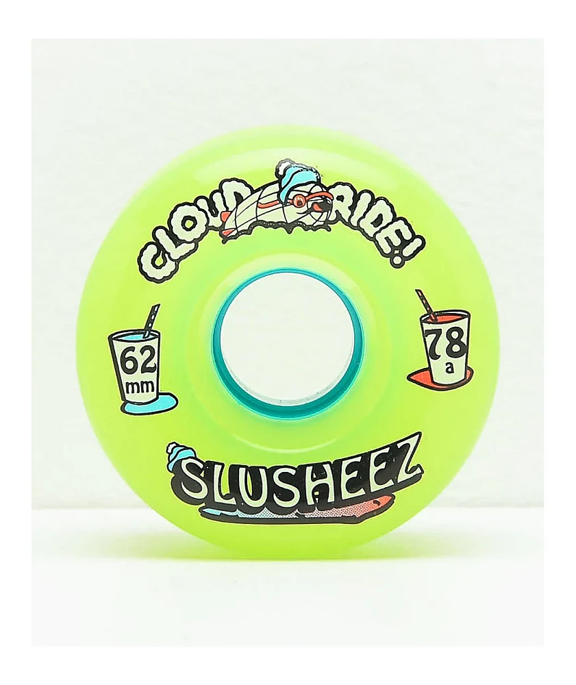 Cloud Ride Slusheez Lime 62mm 78a Cruiser Wheels | Liberty Center