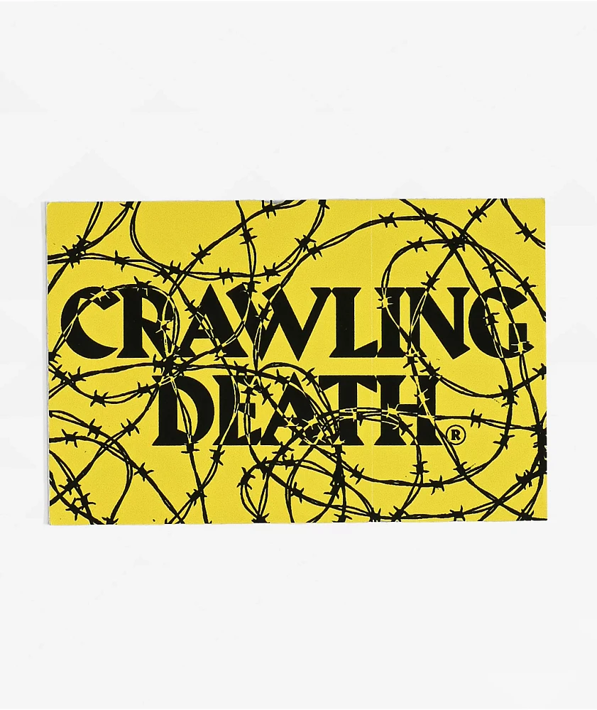 Crawling Death Barbed Logo Sticker | CoolSprings Galleria