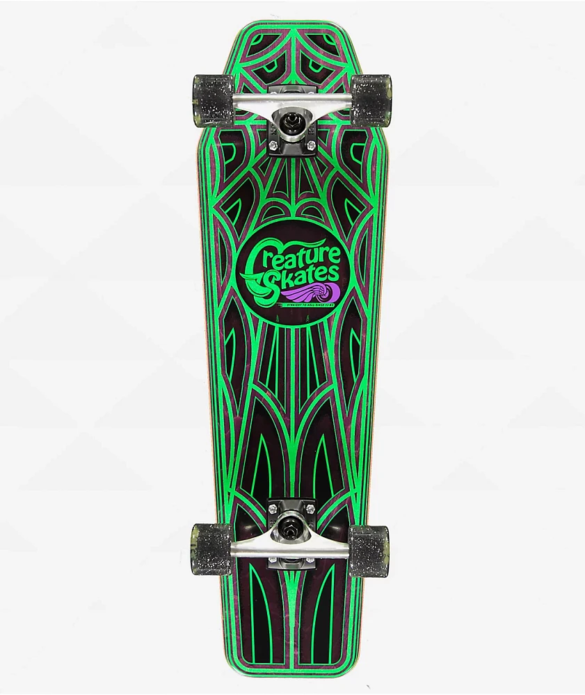 Creature Grave Roller 28.8" Cruiser Skateboard Complete | Hamilton Place