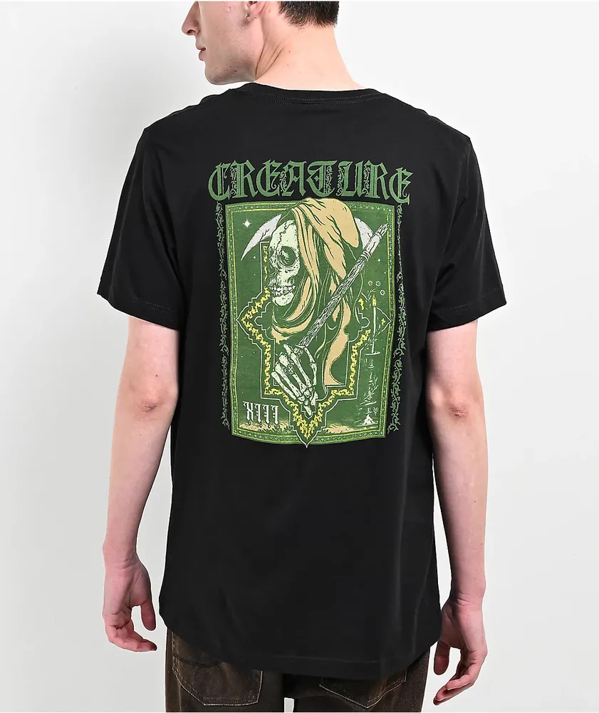 Creature Samaritan Black T-Shirt | Hamilton Place
