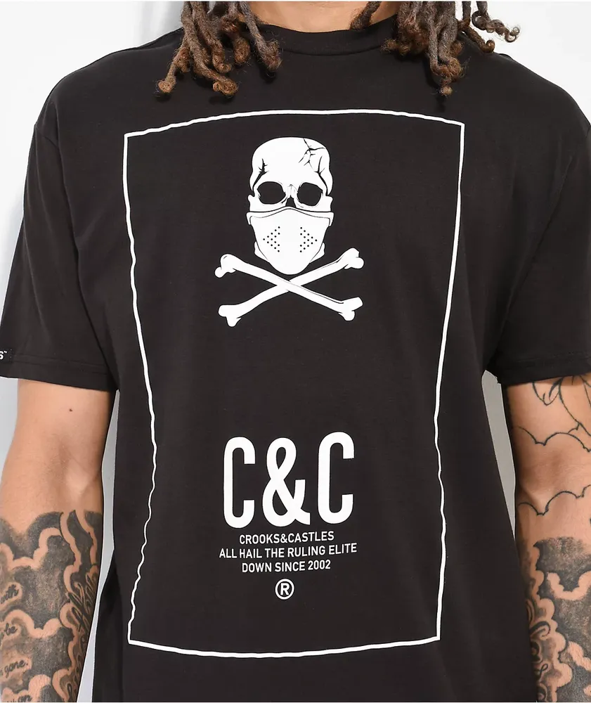 Crooks & Castles Murked Black T-Shirt at Mall of America® in ...