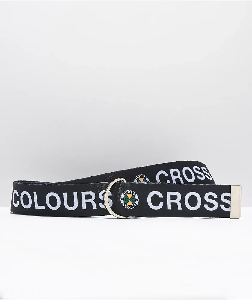 Cross Colours Black D Ring Belt | Hamilton Place