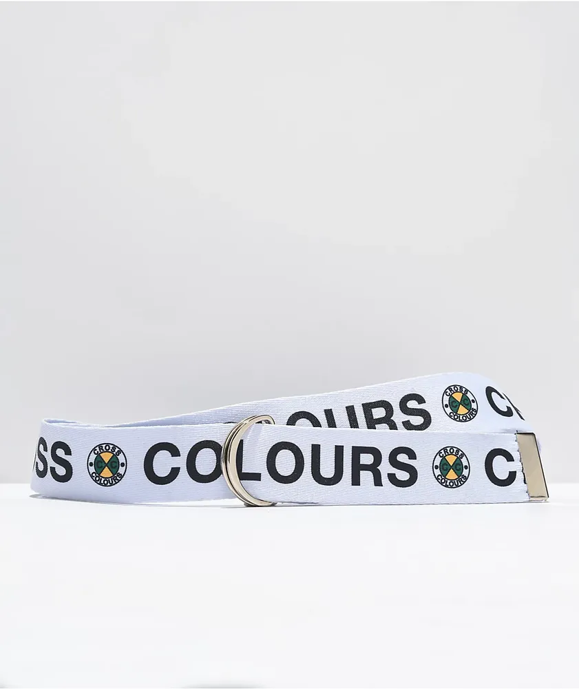 Cross Colours White D-Ring Belt at Hamilton Place in Chattanooga, TN