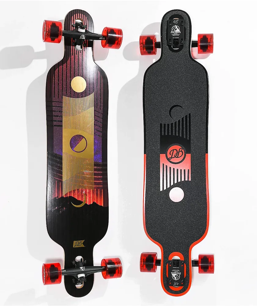 DB Longboards Phase 40" Red Drop Through Longboard Complete | Hamilton ...