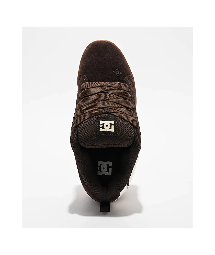 DC Court Graffik Brown Skate Shoes | Mall of America®