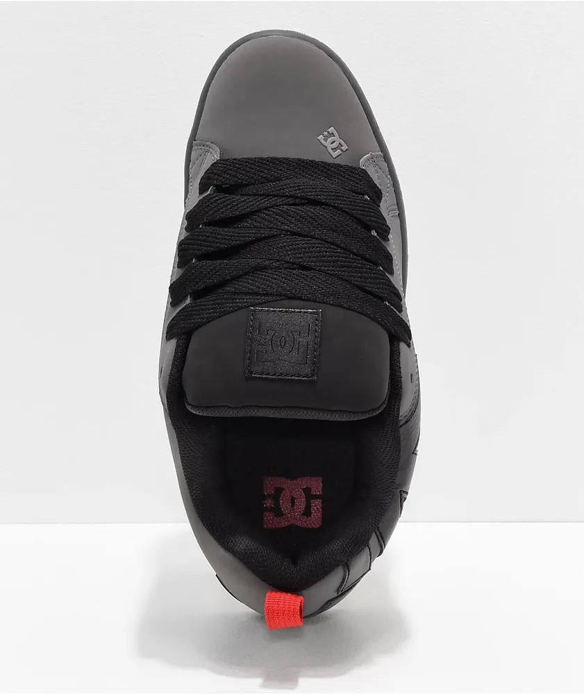 DC Court Graffik Grey & Black Skate Shoes | Mall of America®