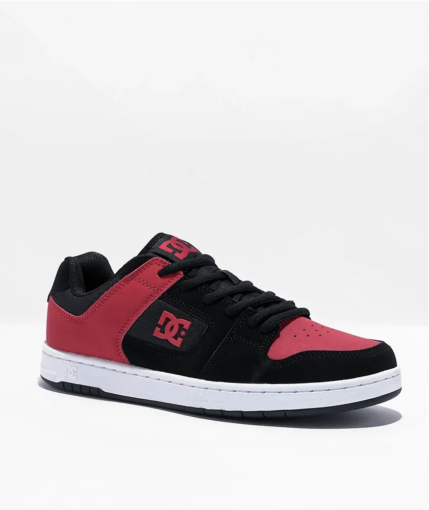 DC Manteca 4 Black & Red Skate Shoes | Hamilton Place