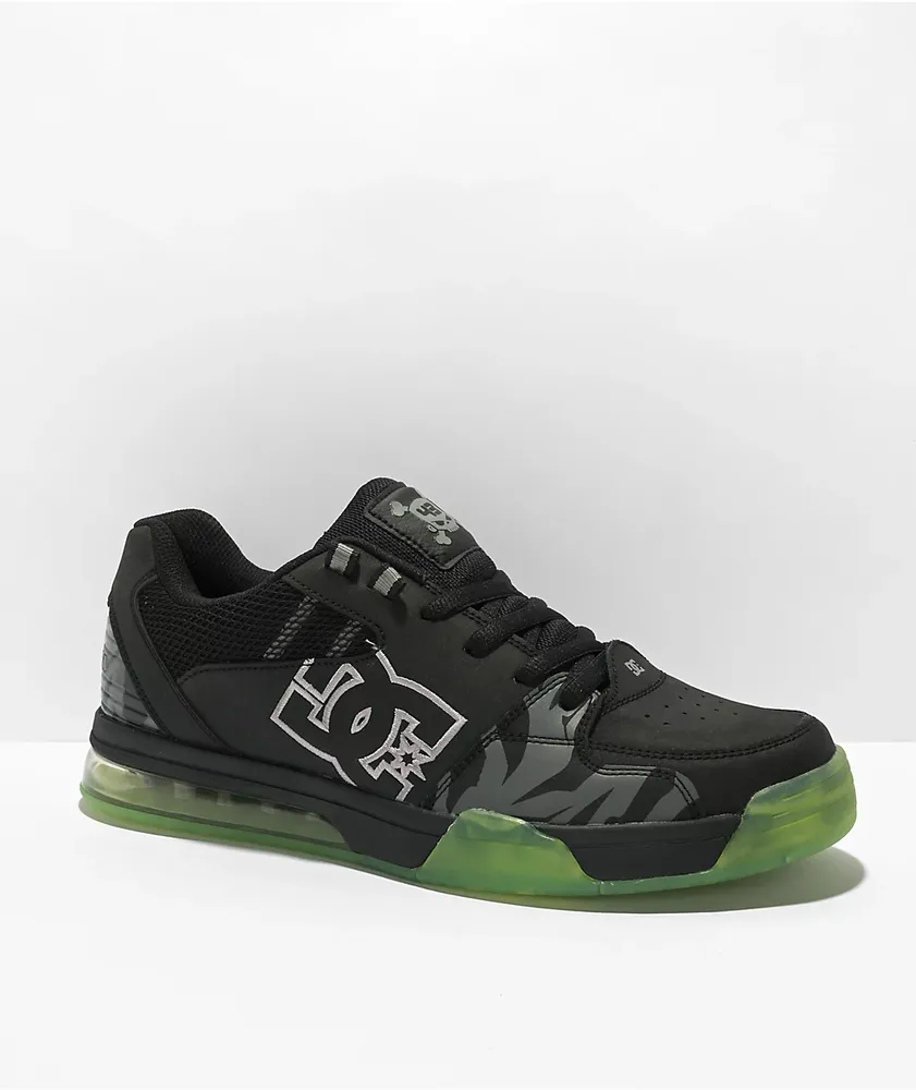 DC Versatile KB Hoonicorn Black & Green Skate Shoes | Hamilton Place