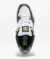 DC Versatile White & Lime Skate Shoes | Hamilton Place