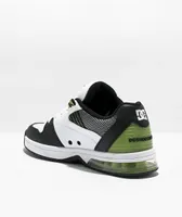 DC Versatile White & Lime Skate Shoes | Hamilton Place