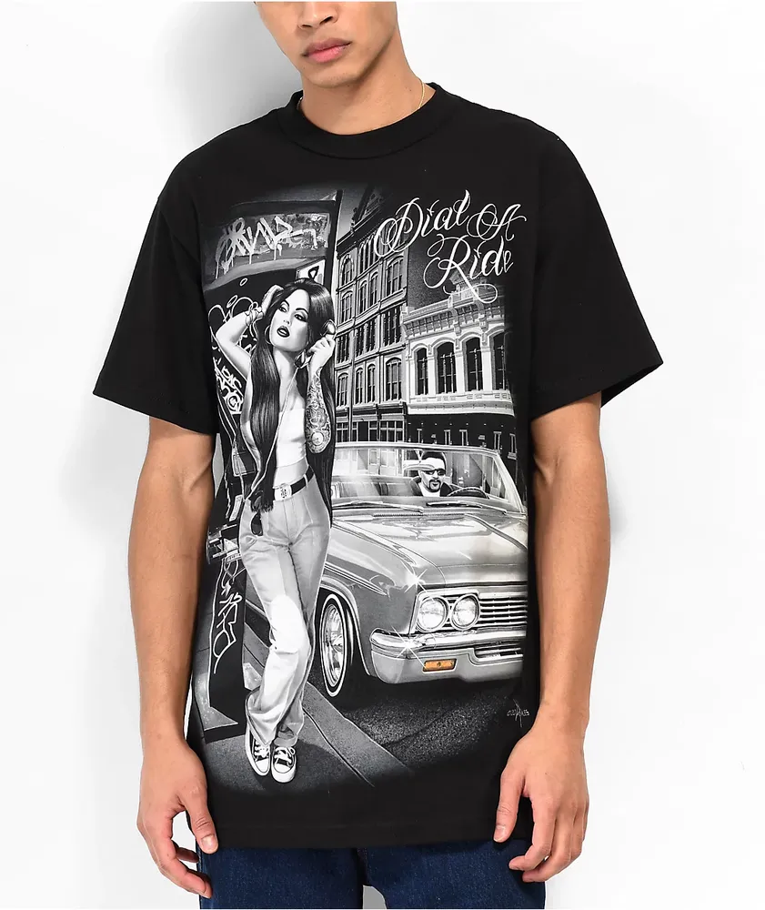 DGA Dial A Ride Black T-Shirt | Hamilton Place