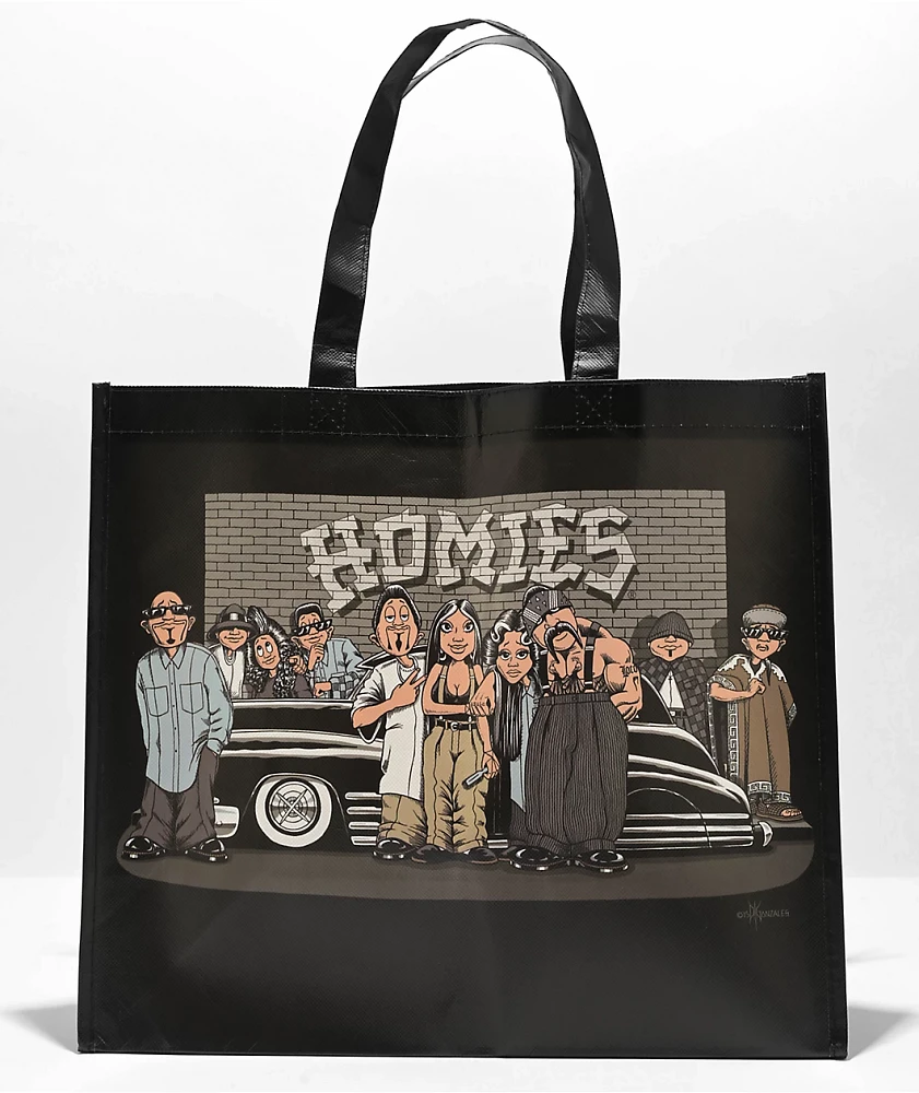 DGA Homies Black Tote Bag | Hamilton Place