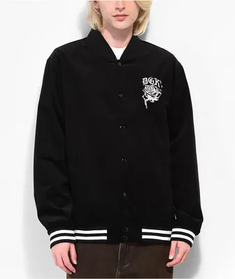 DGK Monogram Black Windbreaker Jacket | Hamilton Place