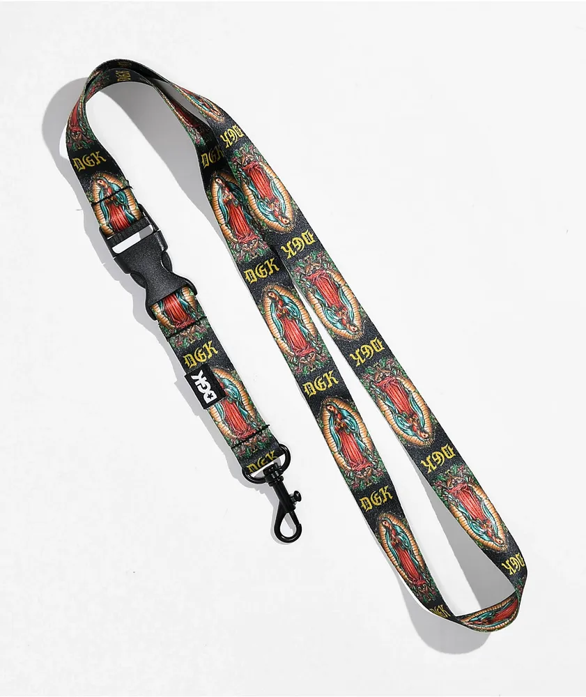 DGK Guadalupe Black Lanyard | Hamilton Place