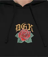 DGK Guadalupe Embroidered Black Hoodie | Hamilton Place