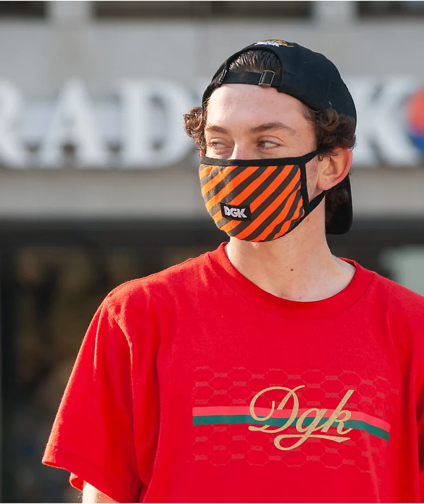 DGK Hazardous Black & Orange Face Mask | Mall of America®