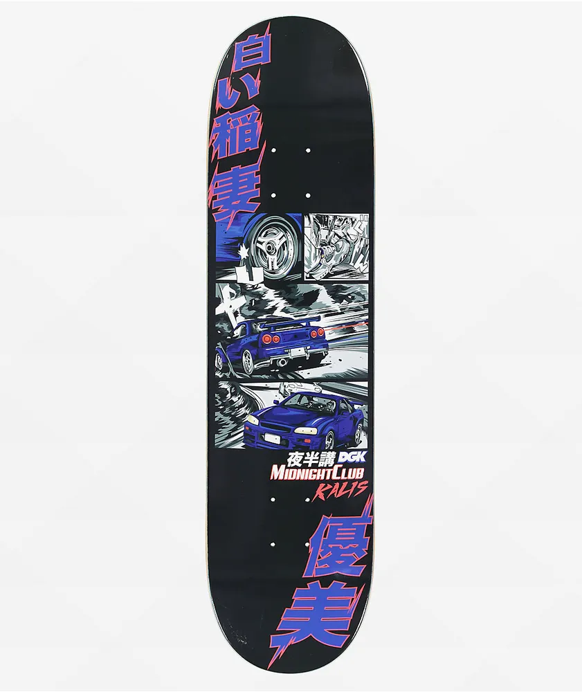 DGK Kalis Midnight Club 8.06" Skateboard Deck | Hamilton Place