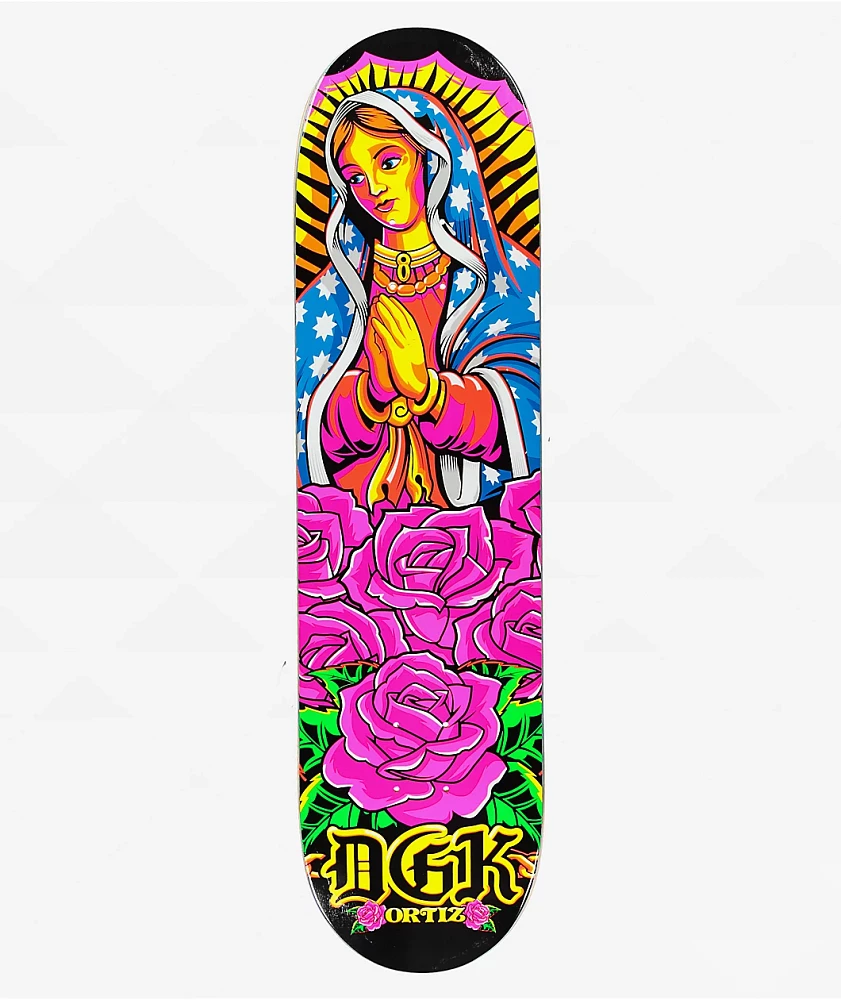 DGK Ortiz Santa Del Barrio 8.1" Skateboard Deck | Hamilton Place
