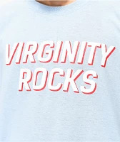 Danny Duncan Virginity Rocks Light Blue T-Shirt | Hamilton Place