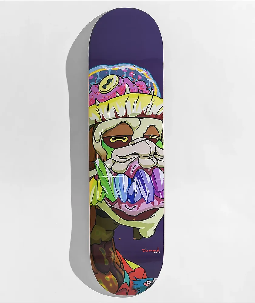 Diamond Supply Co. x Ape Mutant Diamond Ape 8.25" Skateboard Deck at ...