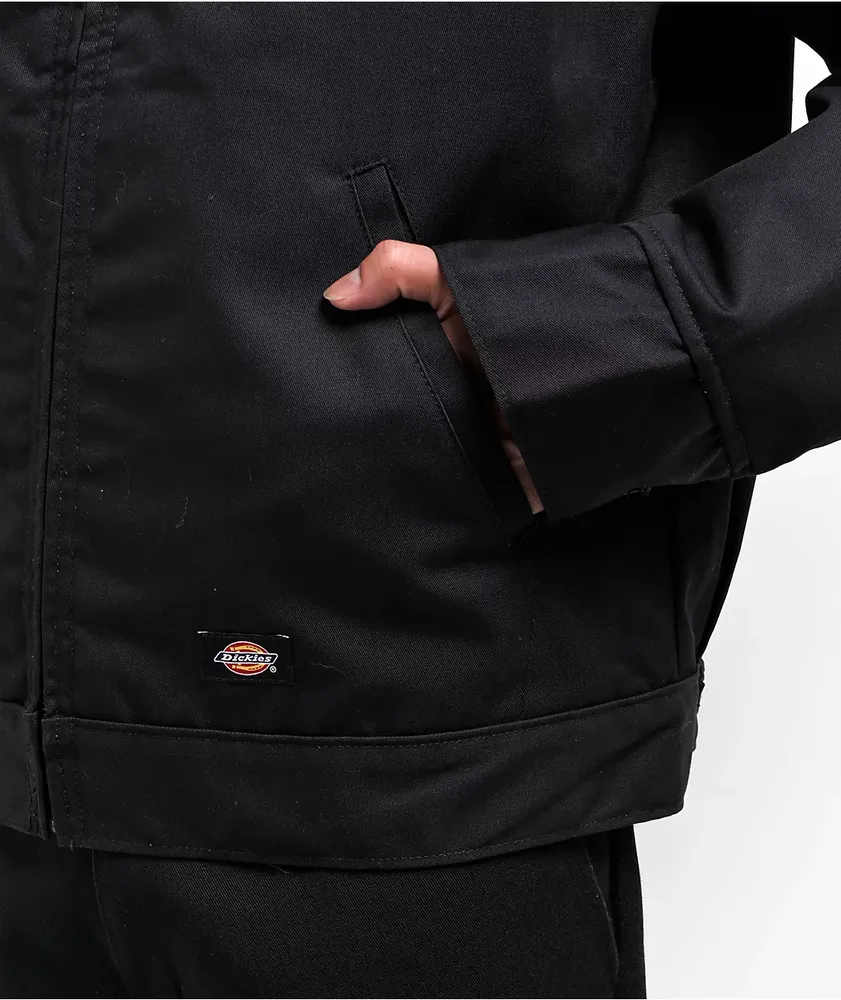 Dickies Eisenhower Black Insulated Work Jacket | Mall of America®