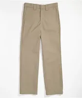 Dickies Kids Tan Slim Straight Pants | Hamilton Place