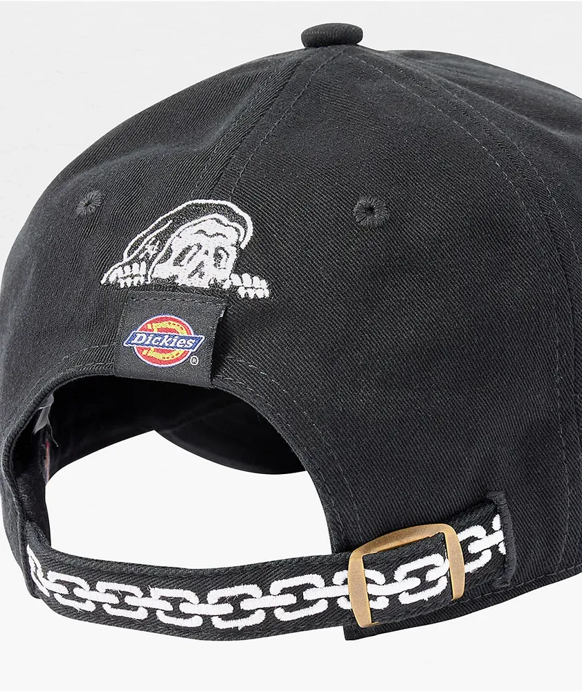 Dickies x Lurking Class by Sketchy Tank CB Black Strapback Hat at Mall ...