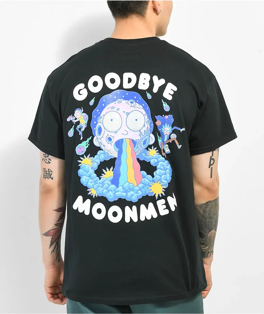 Dim Mak x Rick and Morty Moon Black T-Shirt | CoolSprings Galleria